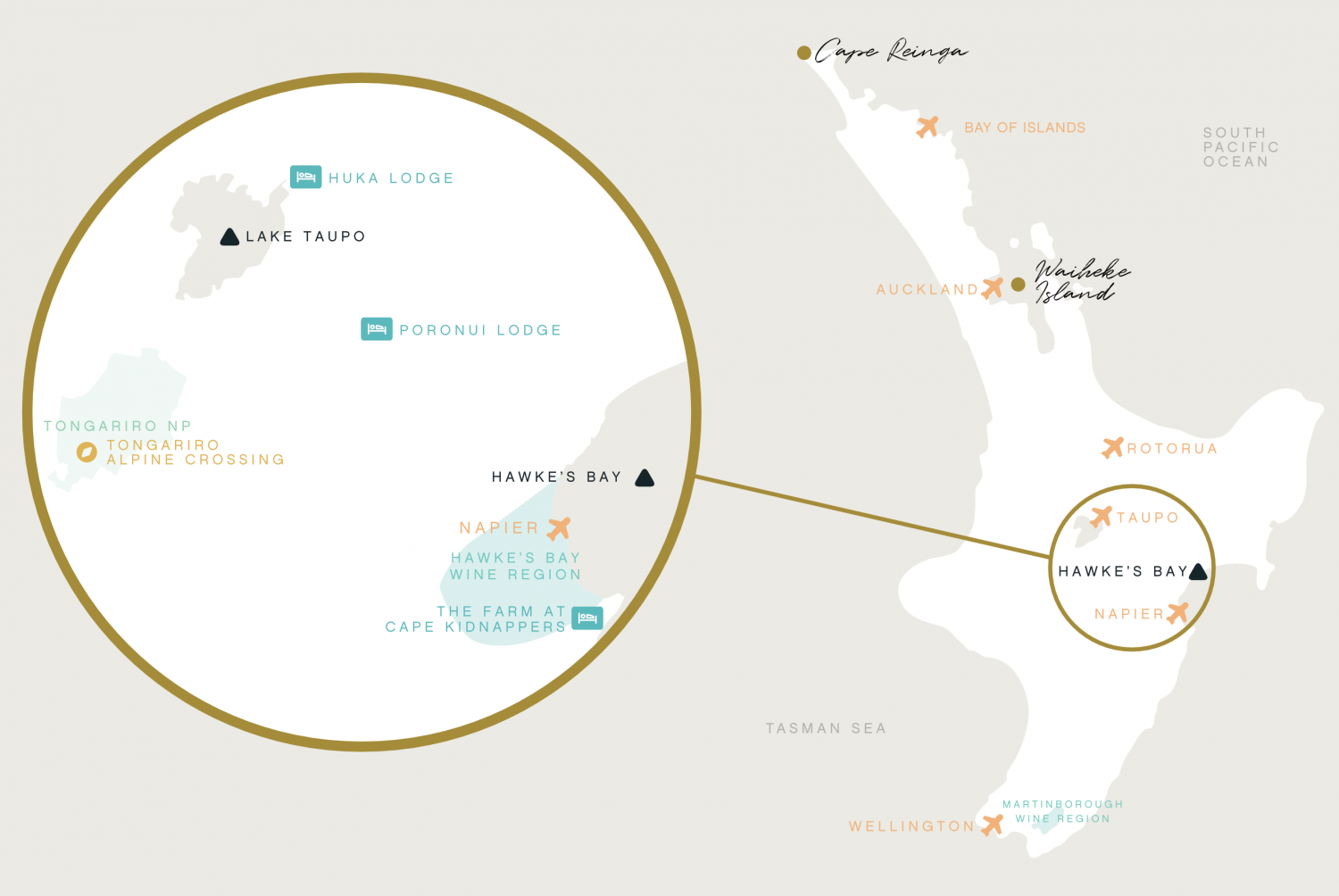 Rosewood Cape Kidnappers, Hawke's Bay | Luxury Accommodation, North ...